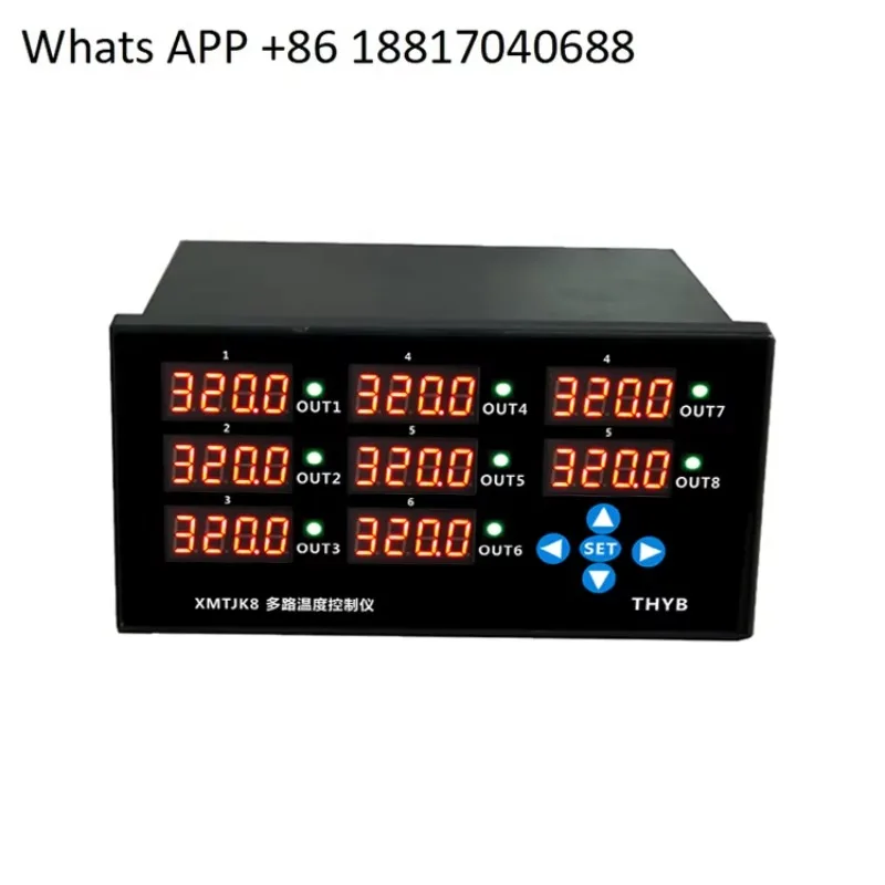 8-channel PID Temperature Controller, Multi-channel Temperature Control ...