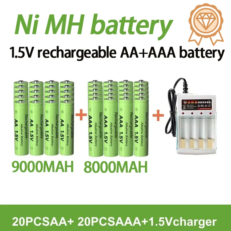 100-original-1-5V-AA-AAA-rechargeable-battery-NI-MH-1-5V-battery ...