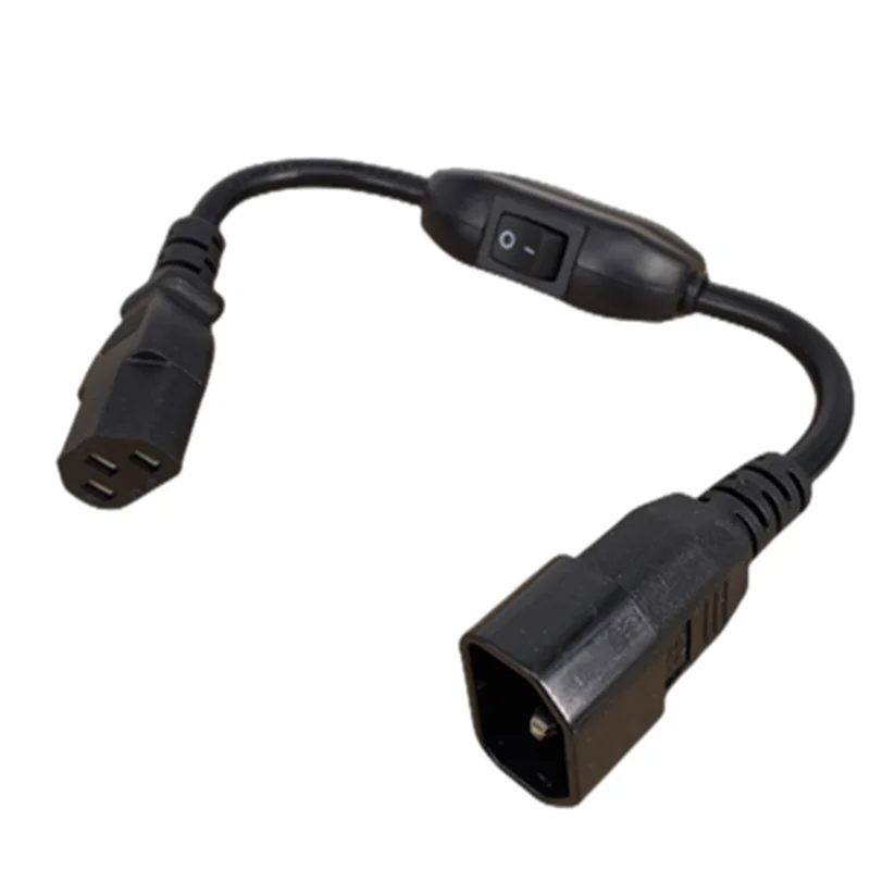 C14-C13 Extension Power Cord, IEC 320 C13 Female to C14 Male with 10A ...