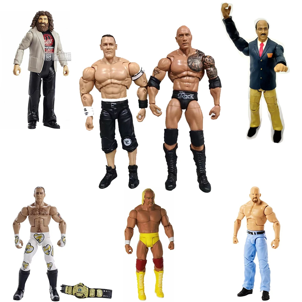 WWE-AEW-DA-Roman-Reigns-John-Cena-Dwayne-Johnson-Action-Figure ...
