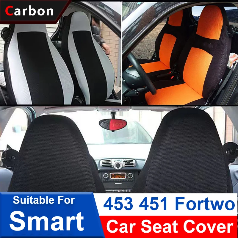 Car-Seat-Covers-For-Smart-453-451-Fortwo-Full-Package-Seat-Net-Material ...