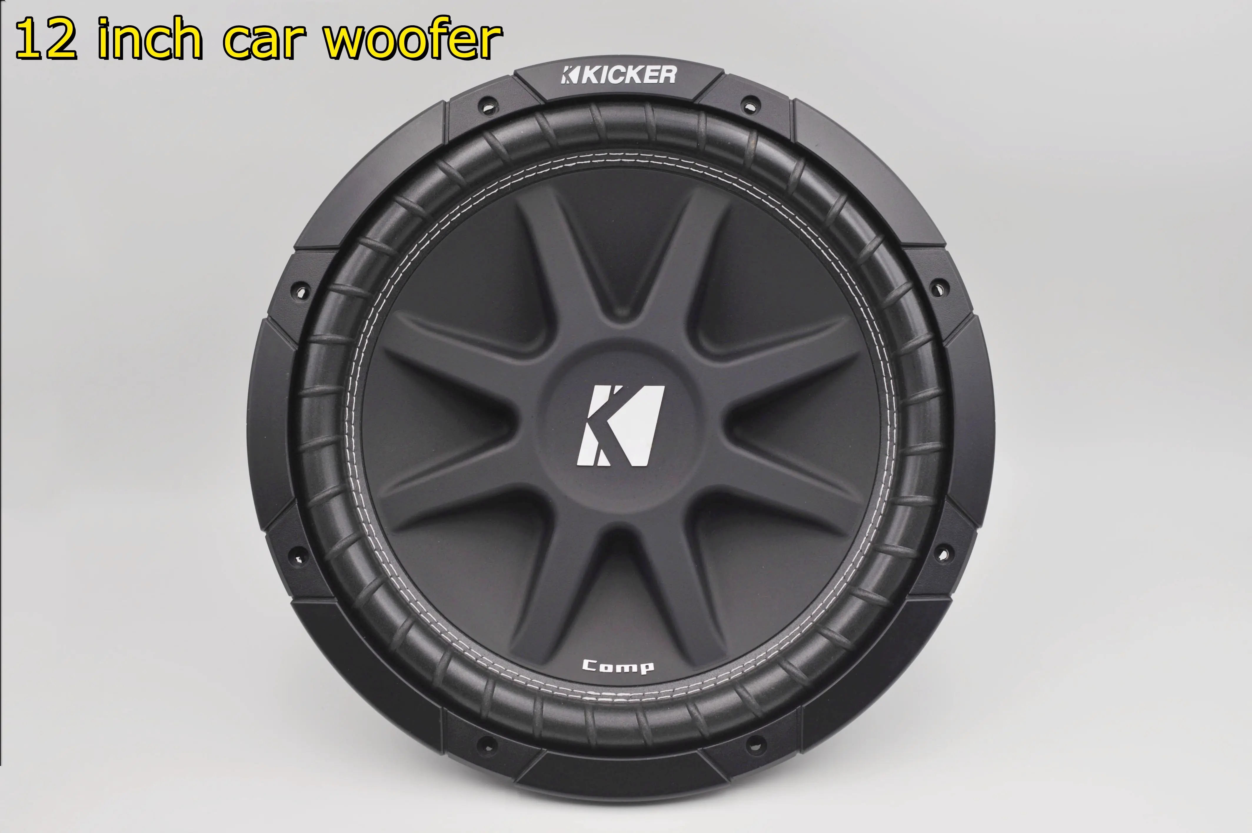 1pc-KICKER-12-Inch-Car-Audio-Speaker-Bass-Rubber-Suspension-300W-4-ohm ...