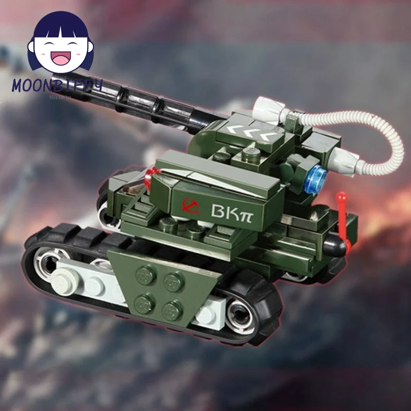 103-Pcs-Building-Block-Red-Alert-3-Hammer-Tank-Soviet-Military-Tank ...