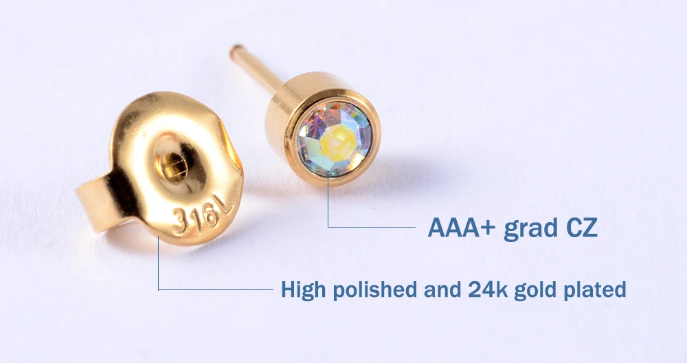 Buy Wholesale China Disposable No Pain Safe Sterile Ear Stud Piercing ...