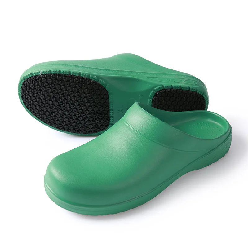 Chef Sandals Surgical Slippers Non-slip Wear-resistant Food Factory ...