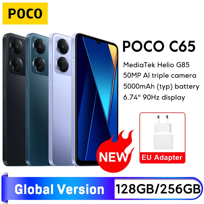 Global-Version-POCO-C65-MTK-Helio-G85-50MP-AI-Triple-Camera-6-74-Dot ...