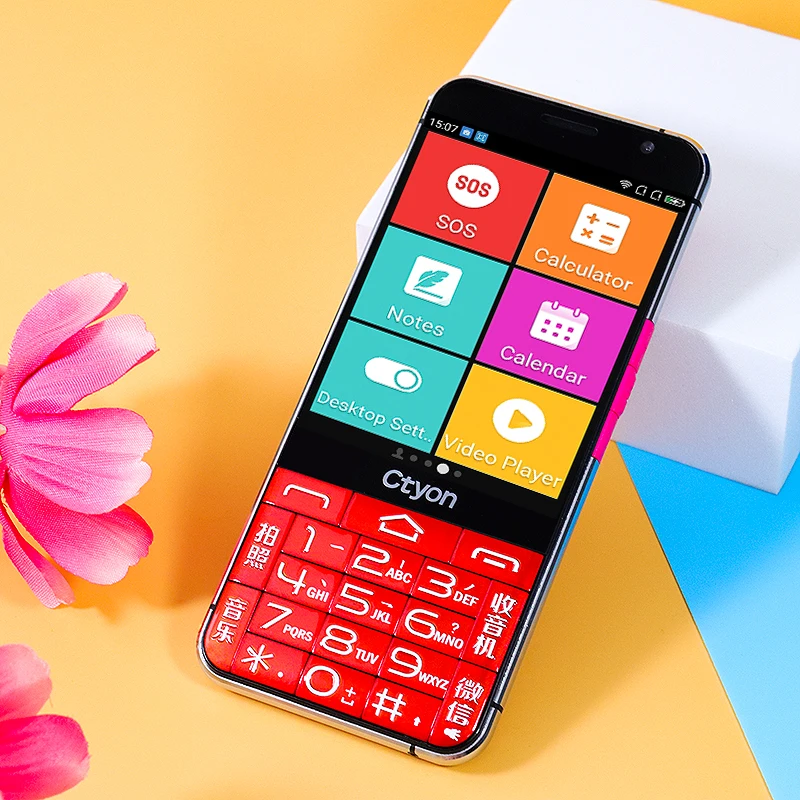 3.5" Touch Screen Keyboard Smartphone Android 6.0 Celulare 1GB RAM 4GB ...