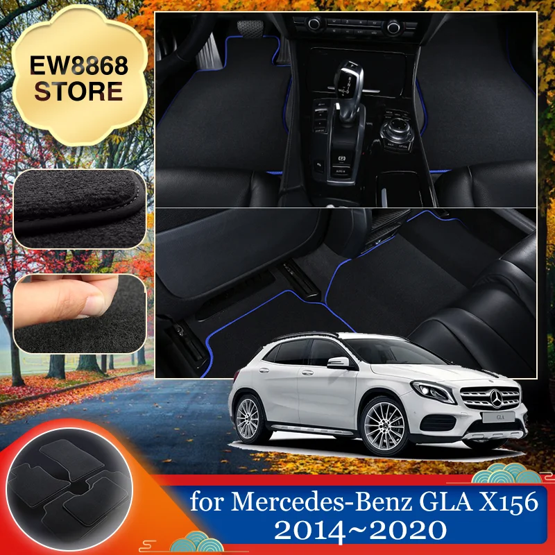 Car-Floor-Mat-for-Mercedes-Benz-GLA-X156-200-180-220-2014-2020-Foot ...