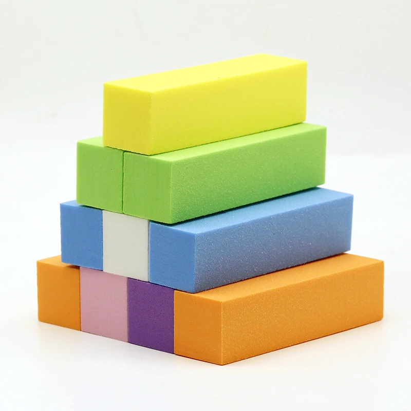 5/10 Pcs Nail Art Sanding Sponge Buffer Block Nail Buffers Files Block ...