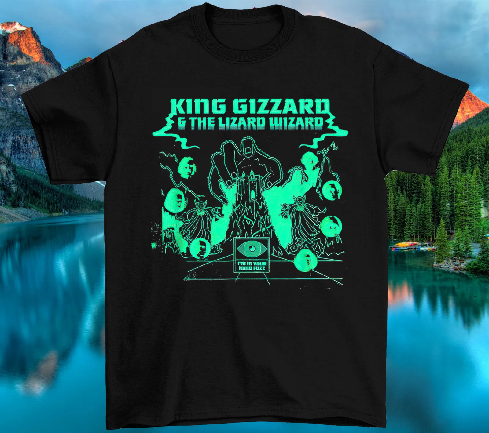 Camiseta-de-King-Gizzard-y-The-Lizard-Wizard-banda-de-Rock-talla-S-4XL ...