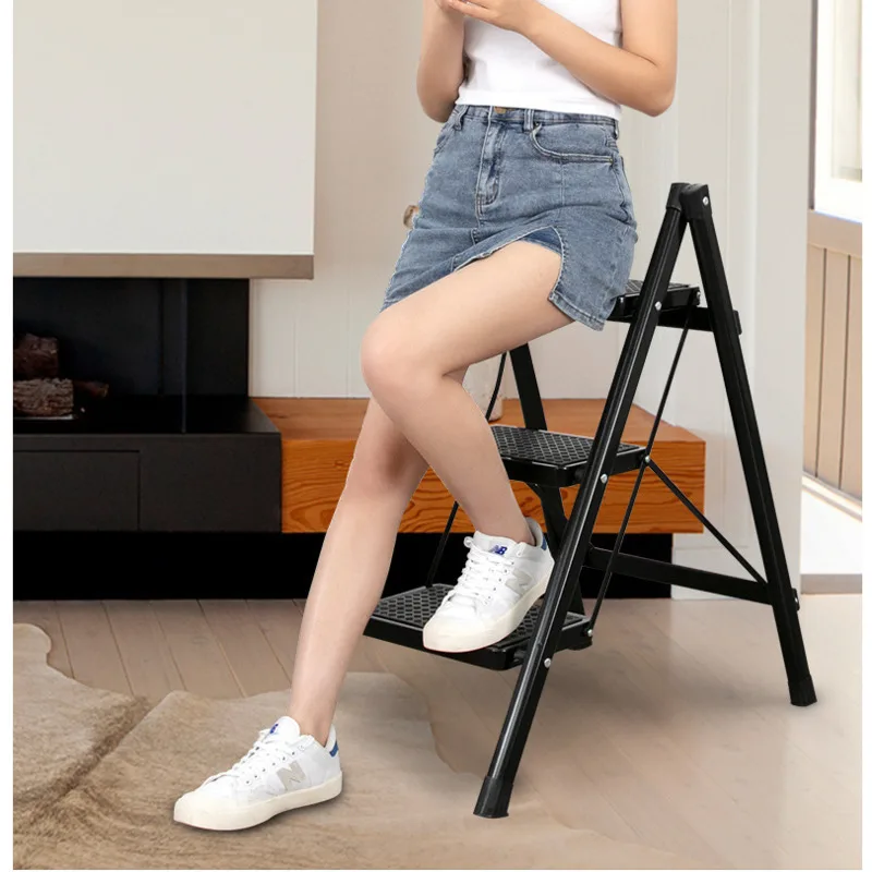 Home-Folding-Kitchen-Stool-Multifunction-Ladder-Chair-Width-Pedal ...