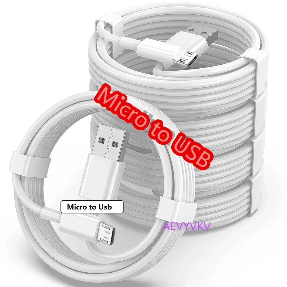 10-100pcs Universal Micro 5pin V8 Charger Cable Cord line For Samsung ...