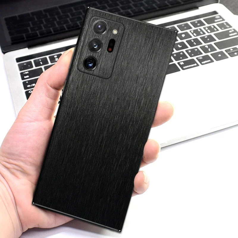 Hot-Metal-Brushed-Scratch-Rear-Sticker-Wrap-For-Samsung-Galaxy-Note20 ...