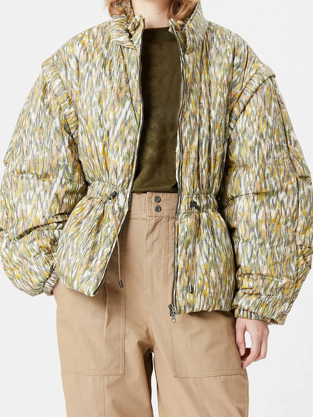 Zessam Solid Color Hoodes Jacket Winter Long Sleeve Zipper Pocket ...