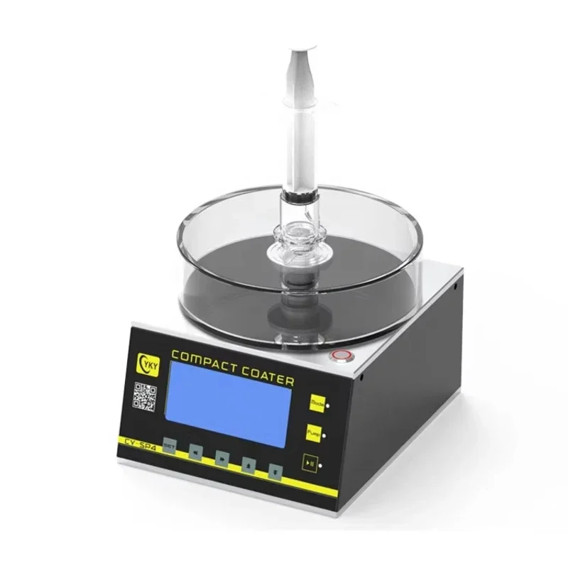 Compact Spin Coating Machine with Center Dispensing Hole for Small ...