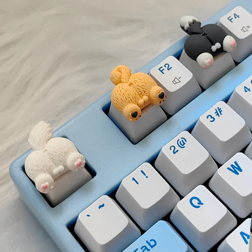 Corgi-Hip-Personalized-Key-Cap-Cross-Shaft-Mechanical-Keyboard-Special ...