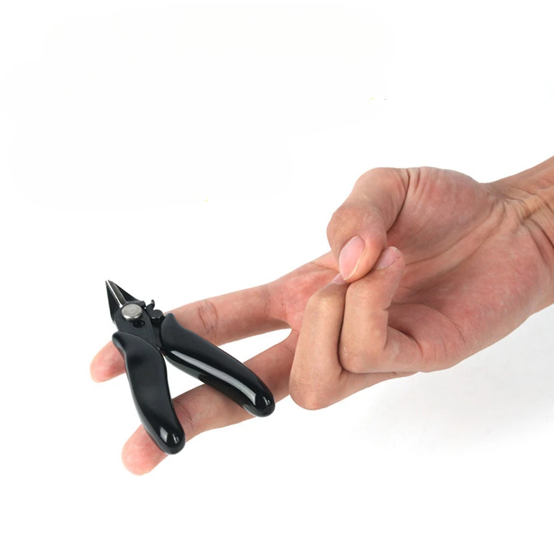 Diagonal Pliers 3.5 Inch Mini Wire Cutter Small Soft Cutting Electronic ...