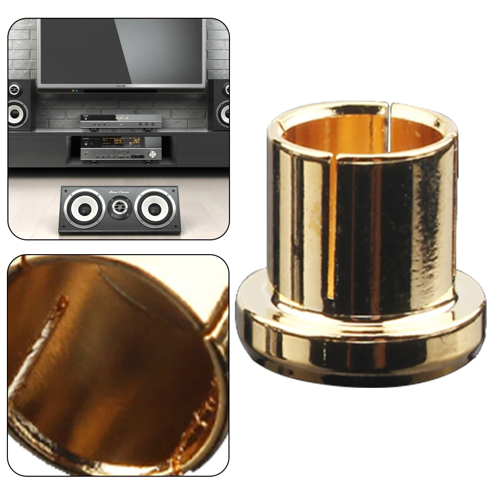 Gold-Rhodium-Plated-RCA-Protection-Cap-Plug-Dust-Proof-Phono-Connector ...