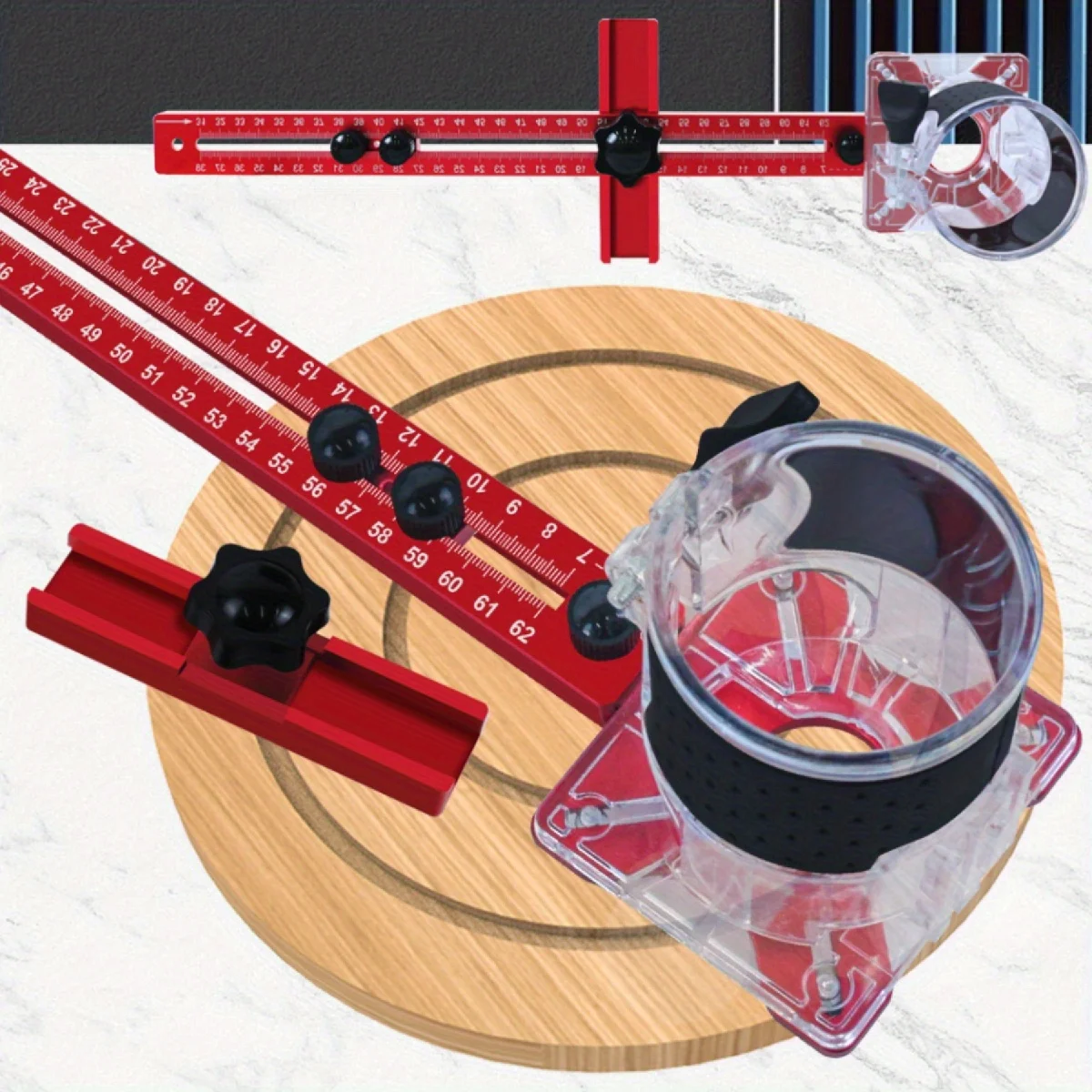 4 in 1 Router Milling Groove Bracket, Multifunctional Cabinet Hardware ...
