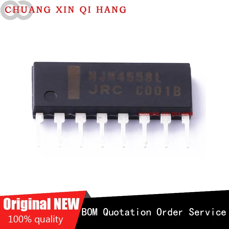 10pcs-Lot-NJM4558L-NJM4558-NJM4558LD-NJM4560L-NJM4560-NJM4560LD ...