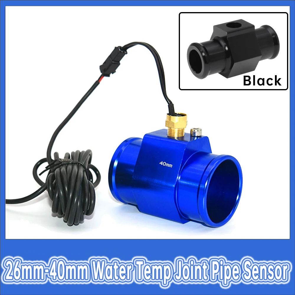26MM-40MM-Temperature-Water-Temp-Joint-Pipe-Sensor-Blue-Black-Aluminium ...