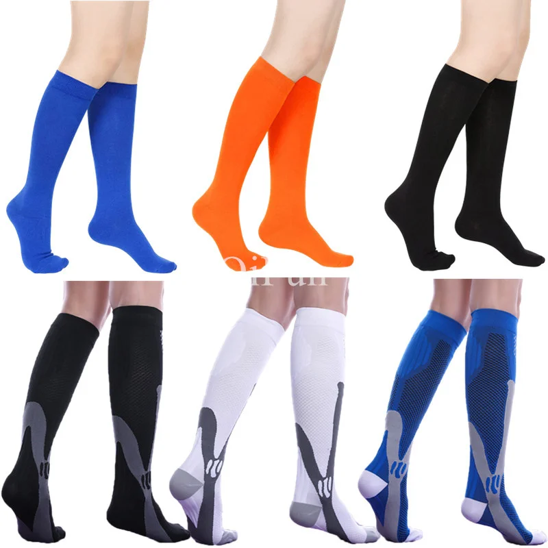 New-Compression-Socks-Football-Socks-Outdoor-Running-Sports-Crossfit ...