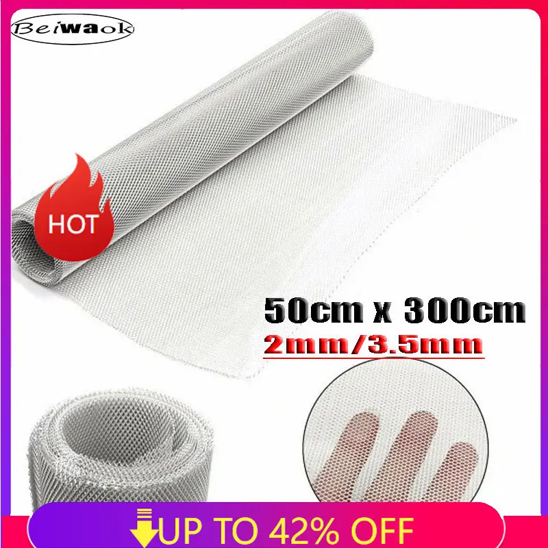 50cm-x-300cm-Fine-Aluminium-Modelling-Mod-Mesh-Wire-Filter-Sheet-Hole ...