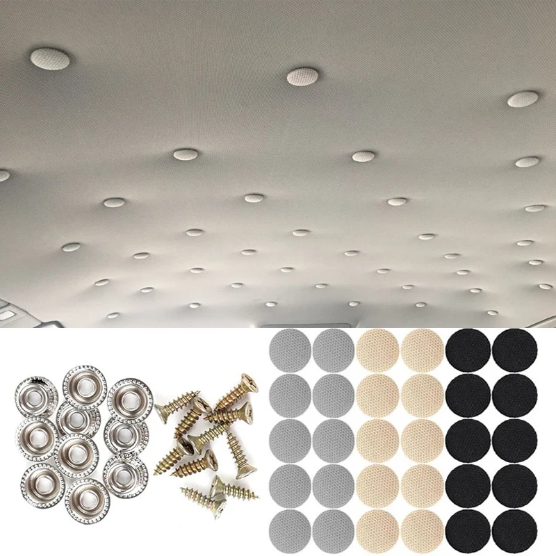 Car-Ceiling-Repairing-Screw-Auto-Interior-Roof-Cloth-Clip-Fixing-Rivet ...