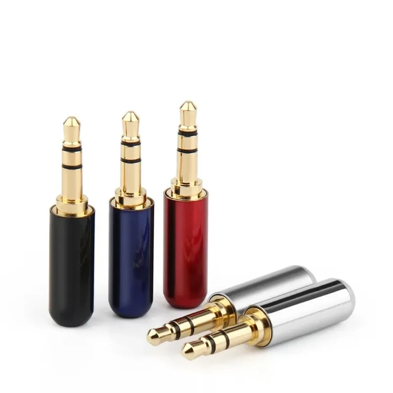 3-5mm-Headphone-Plug-3-4-Poles-Stereo-Male-Gold-Plating-Audio-Adapter-3 ...
