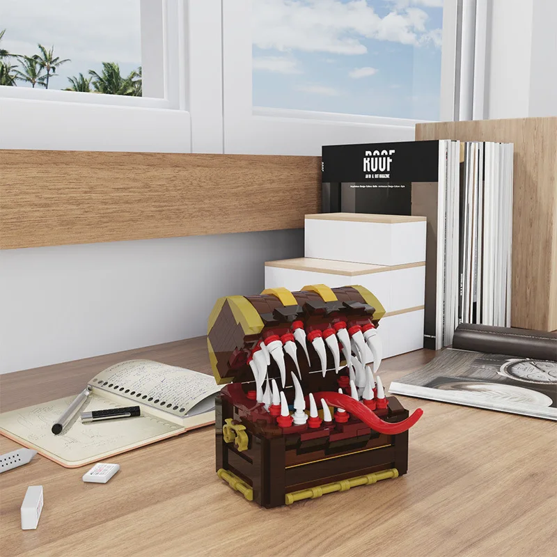 Hot-game-Final-Treasure-Mimic-Chest-Yaranzo-Monster-Building-Blocks ...