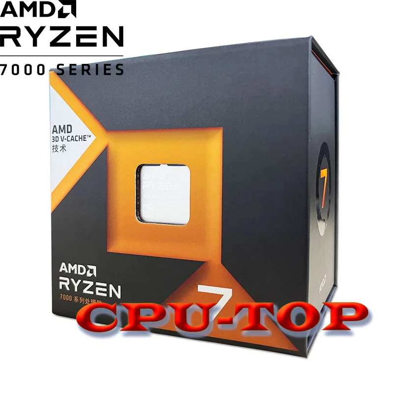 New Amd Ryzen 7 7800x3d Box R7 7800x3d Box 4.2 Ghz 8-core 16-thread Cpu ...