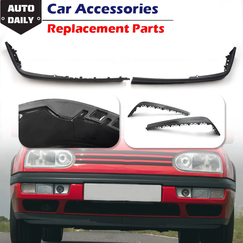 Rhyming Fit For Vw Golf3 Mk3 Vr6 1993-1997 Front Bumper Spoiler Lip ...