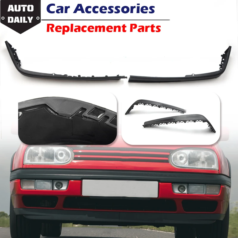 Rhyming Fit For Vw Golf3 Mk3 Vr6 1993-1997 Front Bumper Spoiler Lip ...