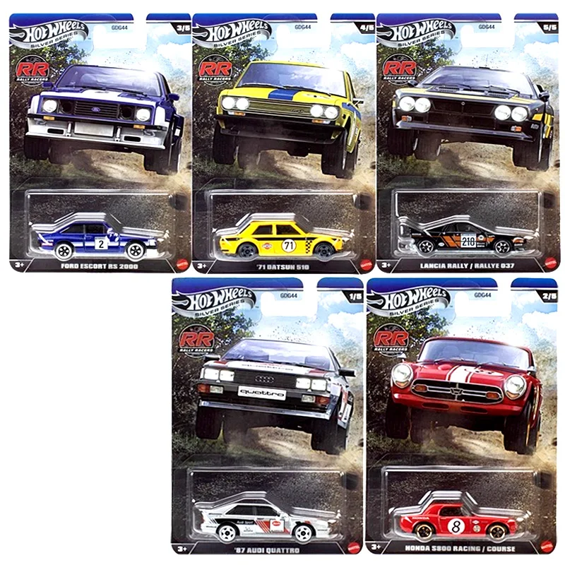 Genuine Hot Wheels Silver Series Rally Racers 1/64 Diecast Honda Racing ...