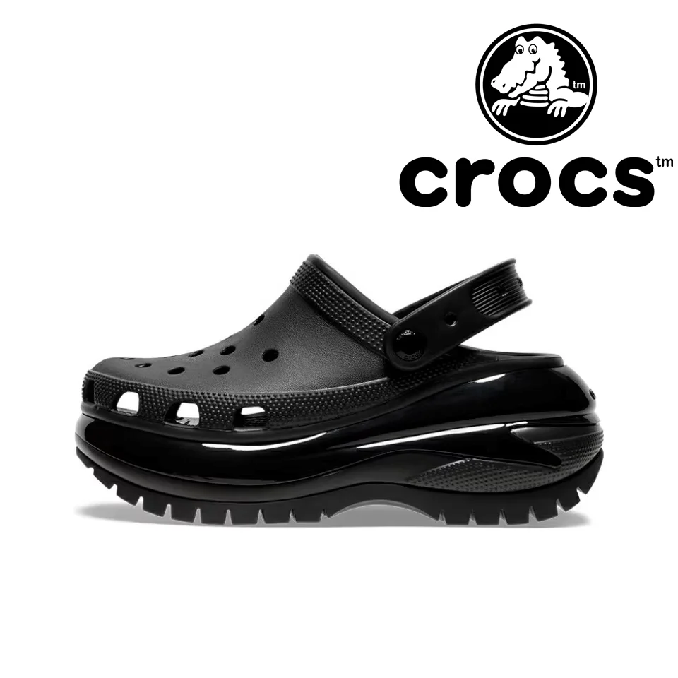 Crocs-cl-ssico-tamanco-mega-esmagamento-casual-sand-lias-de-plataforma ...