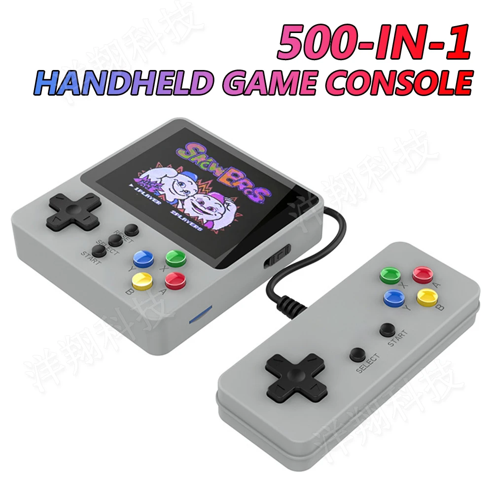 Consola-de-videojuegos-con-pantalla-LCD-miniconsola-port-til-Retro-para ...