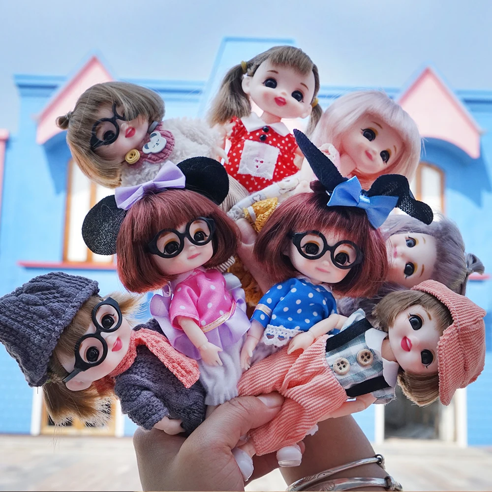 1/12 BJD Anime Dolls Cube Action Figure Baby Handmade Ob11 Clothes Ball ...
