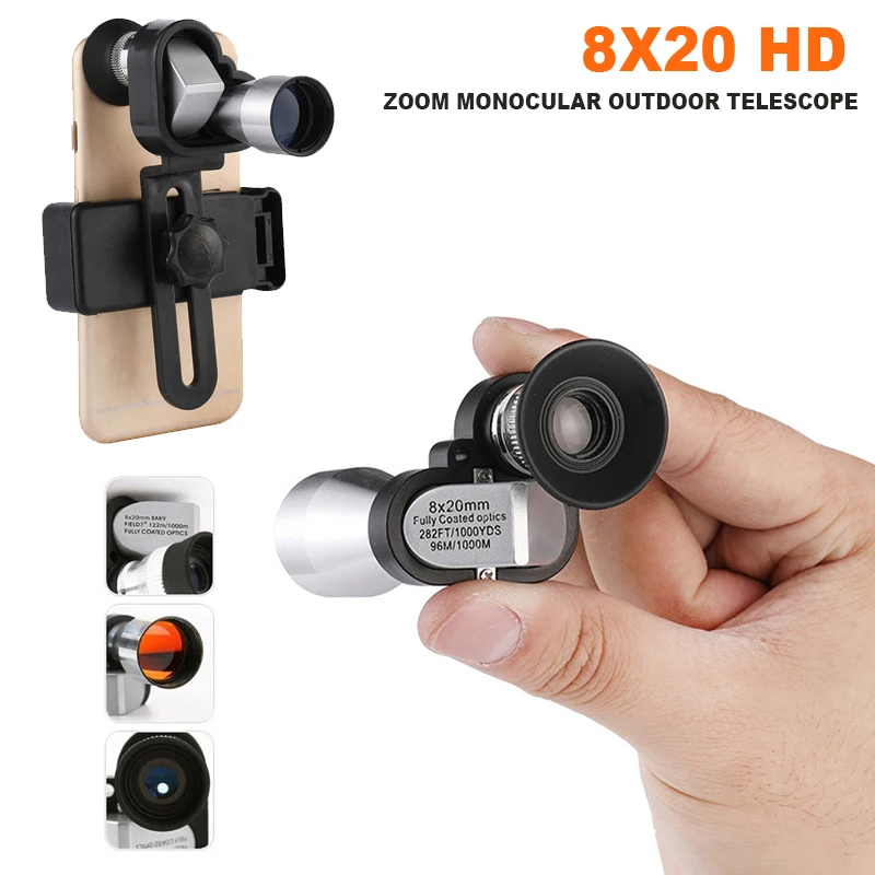 Mini-Zoom-Monocular-Outdoor-Telescope-8x20-HD-Night-Vision-Binoculars ...