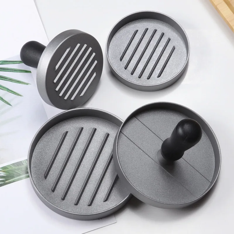 Household-Non-Stick-Hamburger-Press-Convenient-Plate-Grinder-Manual-Pie ...