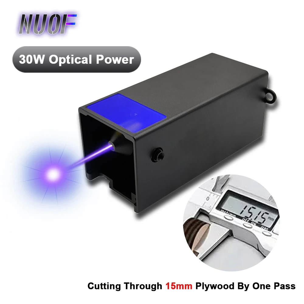NUOF-30W-Optical-Power-Laser-Module-with-Air-Assist-450nm-TTL-Laser ...