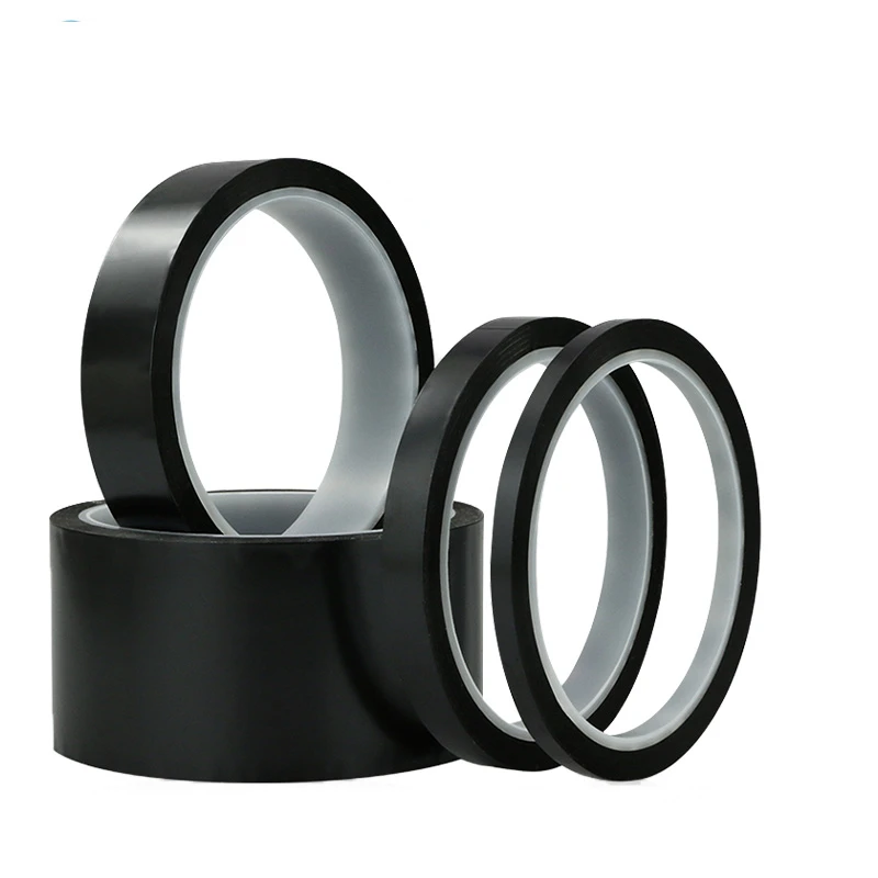 Black-Kapton-Tape-Insulation-Voltage-Resistant-Matte-Shading-High ...