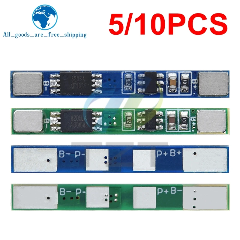 5/10PCS 1S 3.2V 3.7V 3A LiFePO4 / Lithium Li-ion BMS PCM Battery ...