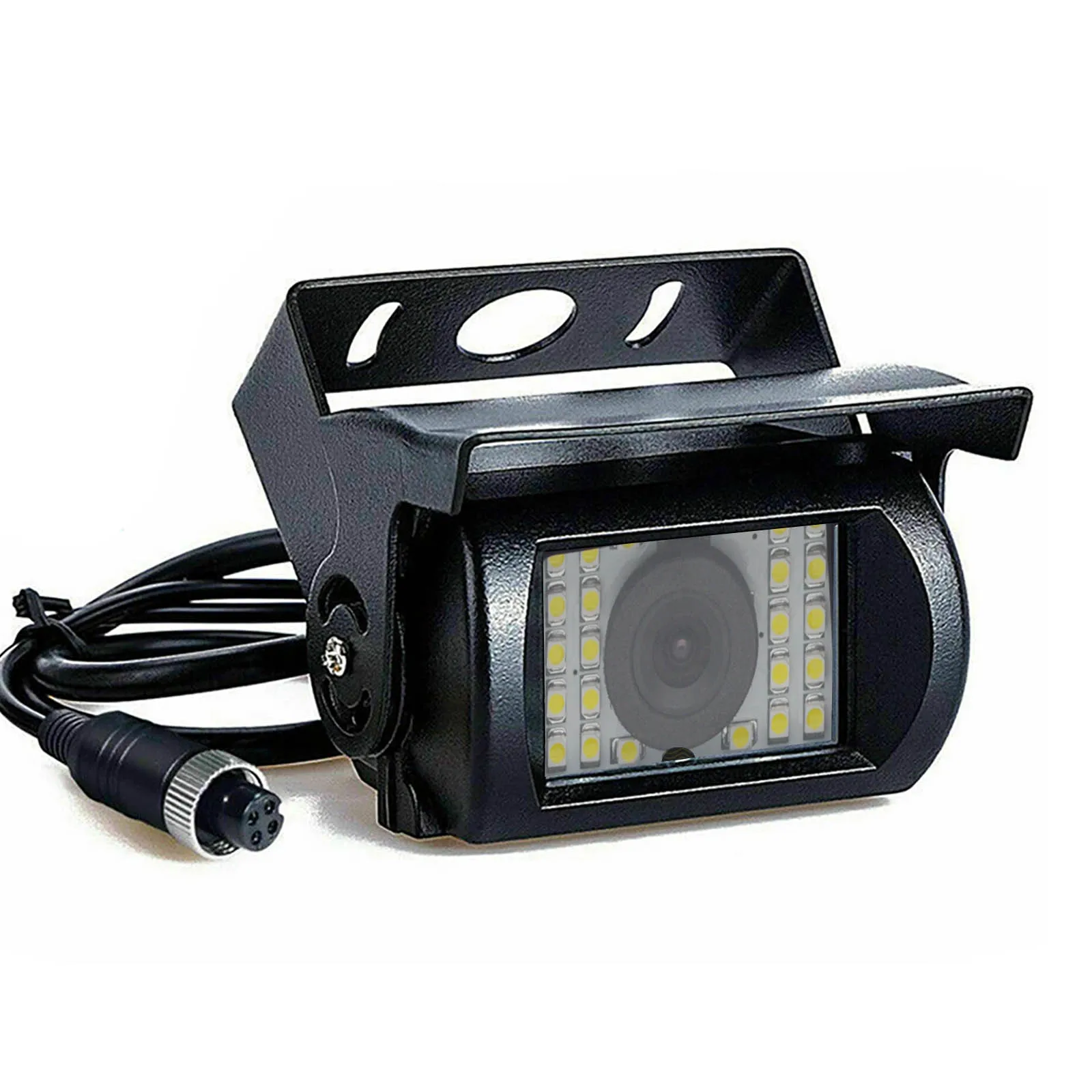 Truck Backup Camera 4Pin/AV Led Night Vision Heavy Duty Rear View ...