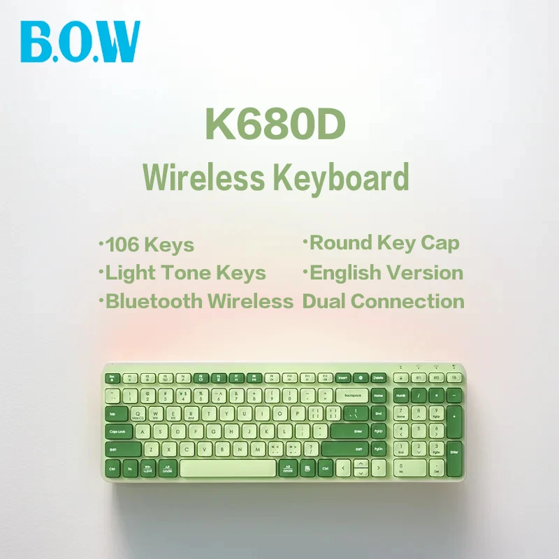 B-O-W-K680D-Bluetooth-Wireless-Dual-mode-Keyboard-Soft-Tone-Key-106-key ...