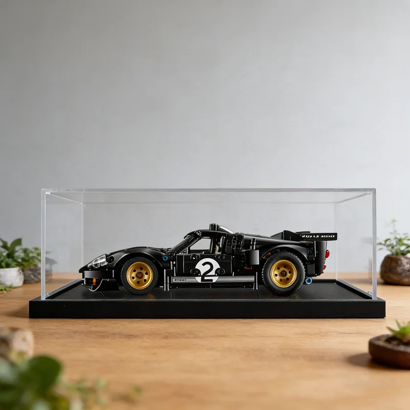 3mm Acrylic Display Protector for lego 42223 Racing Blocks Model ...