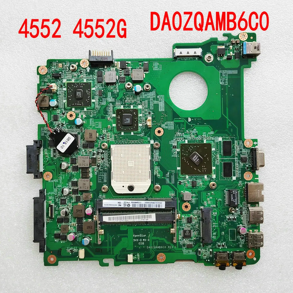 Para-Acer-Aspire-4552-4552G-Motherboard-DA0ZQAMB6C0-4552G-4252-D442 ...