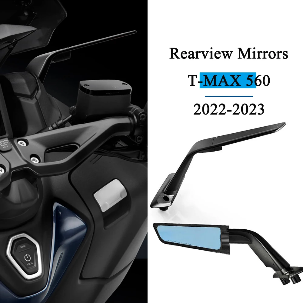 For-2022-2023-T-MAX-560-Accessories-Motorcycle-New-Rear-View-Mirror-For ...