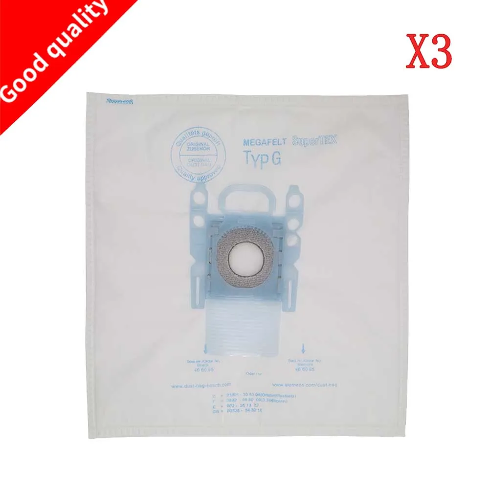 Vacuum Cleaner Dust Bag for Bosch & Siemens BSG7 BSG6 BSGL3126GB GL30 ...