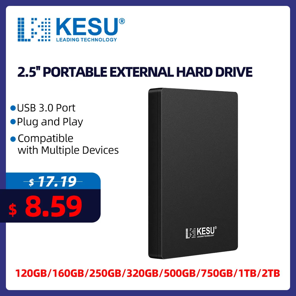 KESU-hdd-External-Hard-Drive-2tb-1tb-500gb-Portable-USB-Hard-disk-disc ...