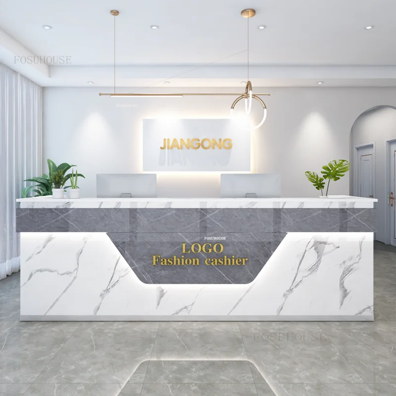 Modern-Minimalist-Checkout-Counter-For-Beauty-Salon-Counter-Reception ...